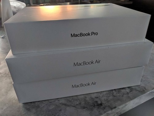 3 x Apple MacBook Boxes only ($30 each) | eBay Australia