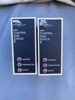 FLYGT 835857 MINI CONTROL AND STATUS II Pump Sensor Module 24V AC/DC ...