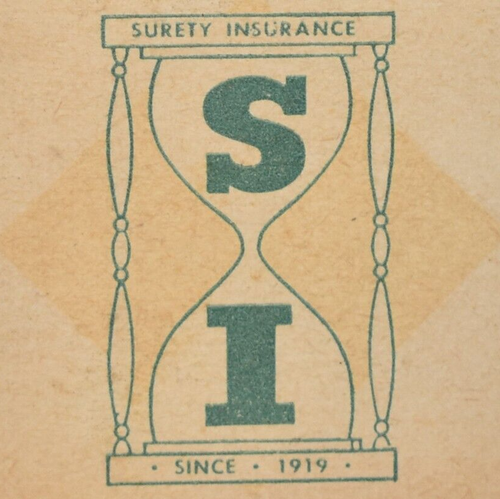 1940s Surety Life Insurance Co Company Greenville South Carolina Auto ...
