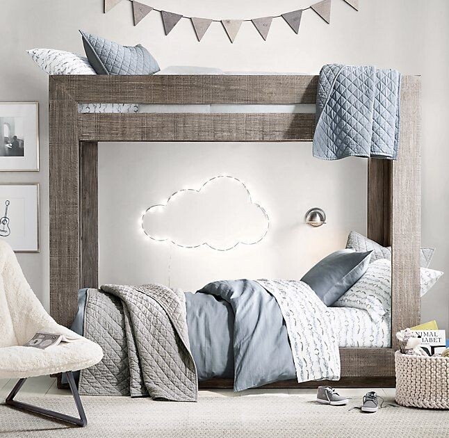 Restoration Hardware Thayer Bunk Bed [Twin Size] | eBay