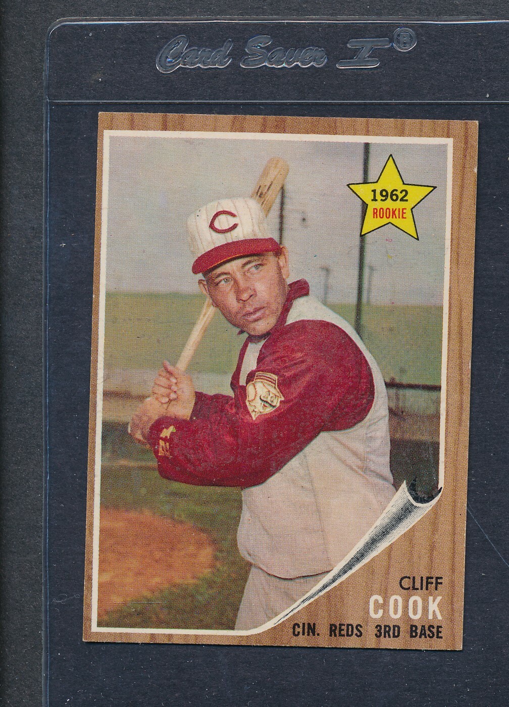 1962 Topps #041 Cliff Cook Reds EX *4997 | eBay