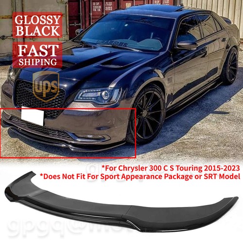 For Chrysler 300 C S Touring 15-2023 V2 Style Painted Front Bumper Lip ...