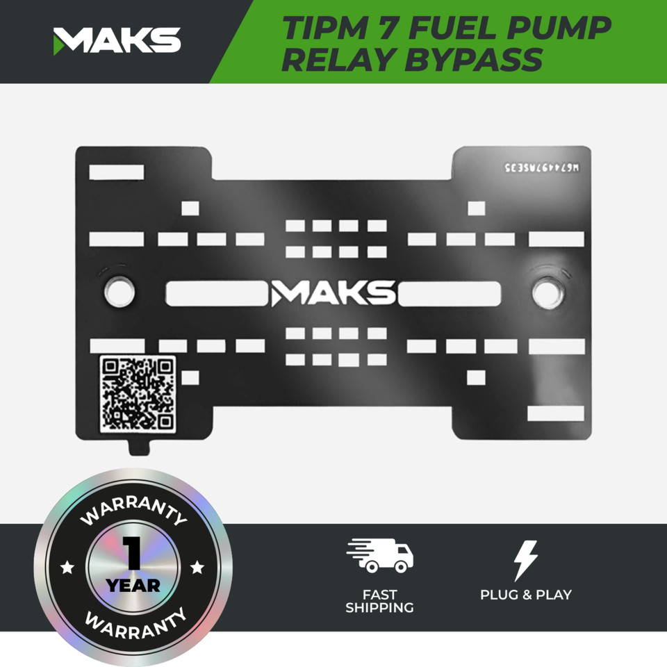 MAKS TIPM Fuel Pump Relay Bypass | For Select '07-'20 Chrysler, Dodge ...