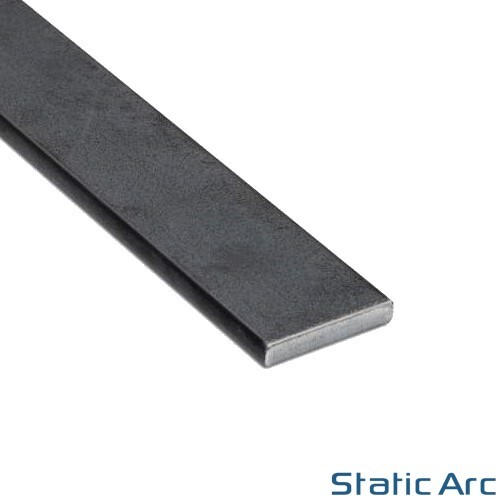 MILD STEEL FLAT BAR SOLID METAL STRIP 3-10mm THICK / 10-50mm WIDTH / 1m ...