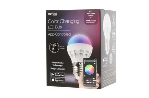 color-change LED light bulb w/ app & remote control | eBay