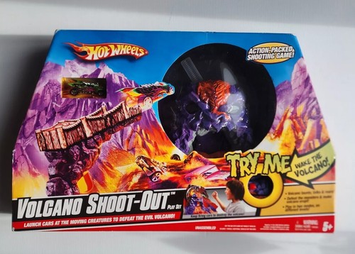 2008 Hot Wheels Volcano Shoot-Out Sealed Toy Unopened Box HTF RARE | eBay