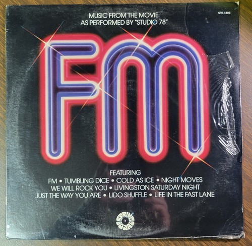 SEALED LP Various Artists "FM Soundtrack"Queen, Billy Joel, Stones ...