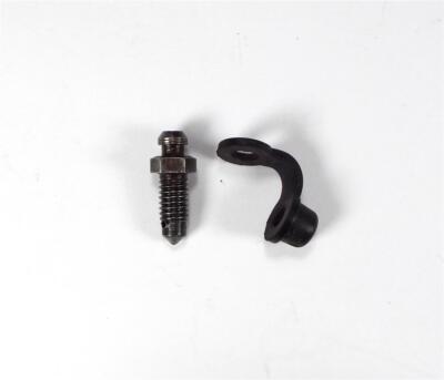 CLARKS EXO - BLEED NIPPLE BOLT SCREW & RUBBER DUST COVER SET - FRONT OR ...