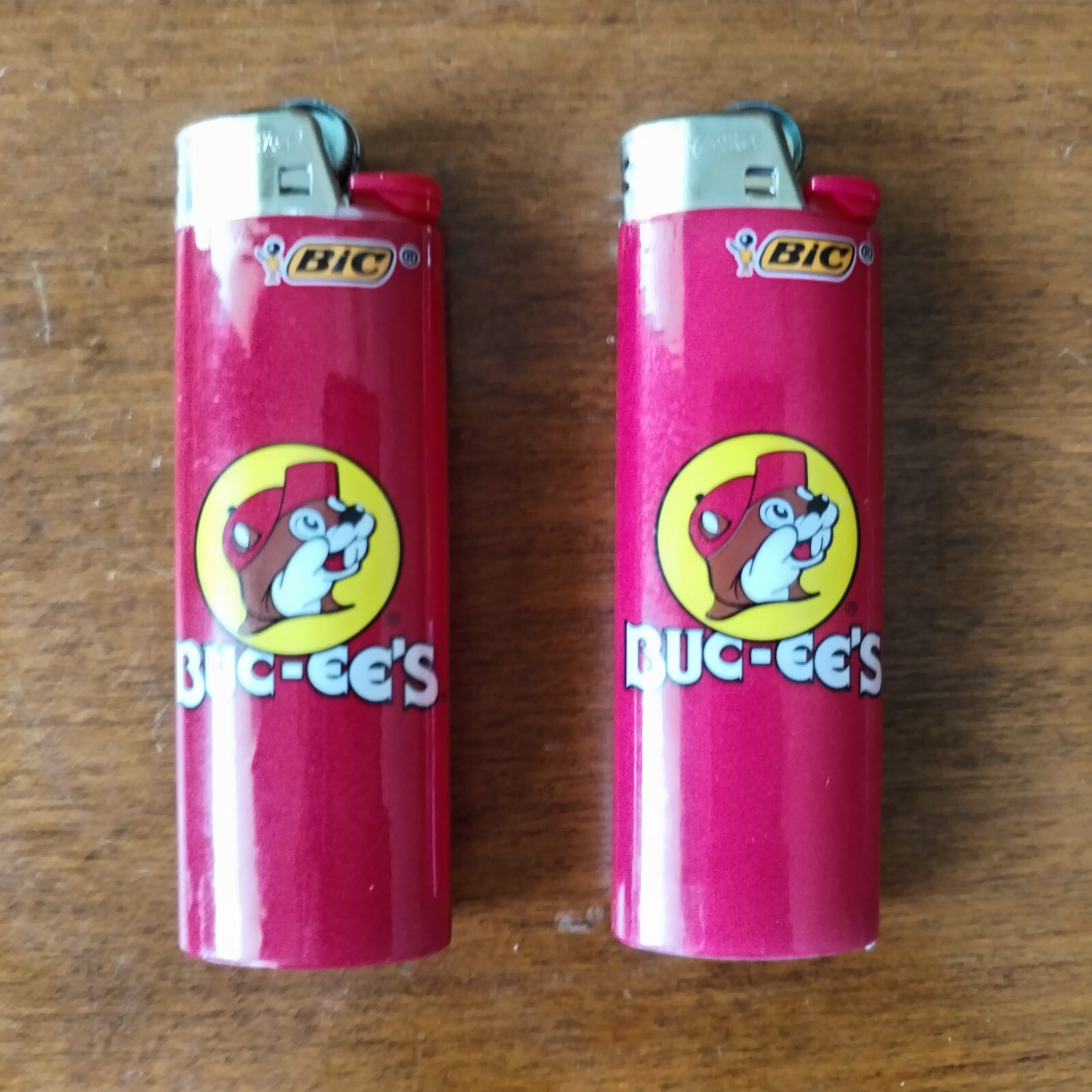 Buc-ee’s Red Bic Lighter New Bucees Gas Station Collectible Set Of Two ...