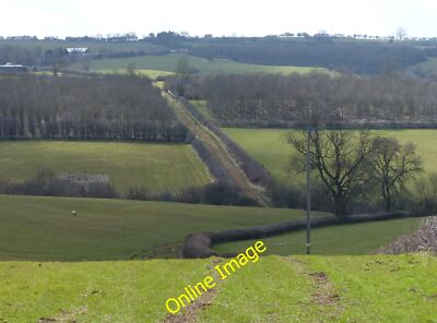 Photo 12x8 Woodland along Red Lodge Road Marefield This muddy track ...