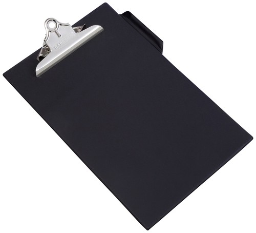 Rapesco CD1000B2 Heavy Duty PVC-Coated Clipboard, A4+ / Foolscap, Black ...