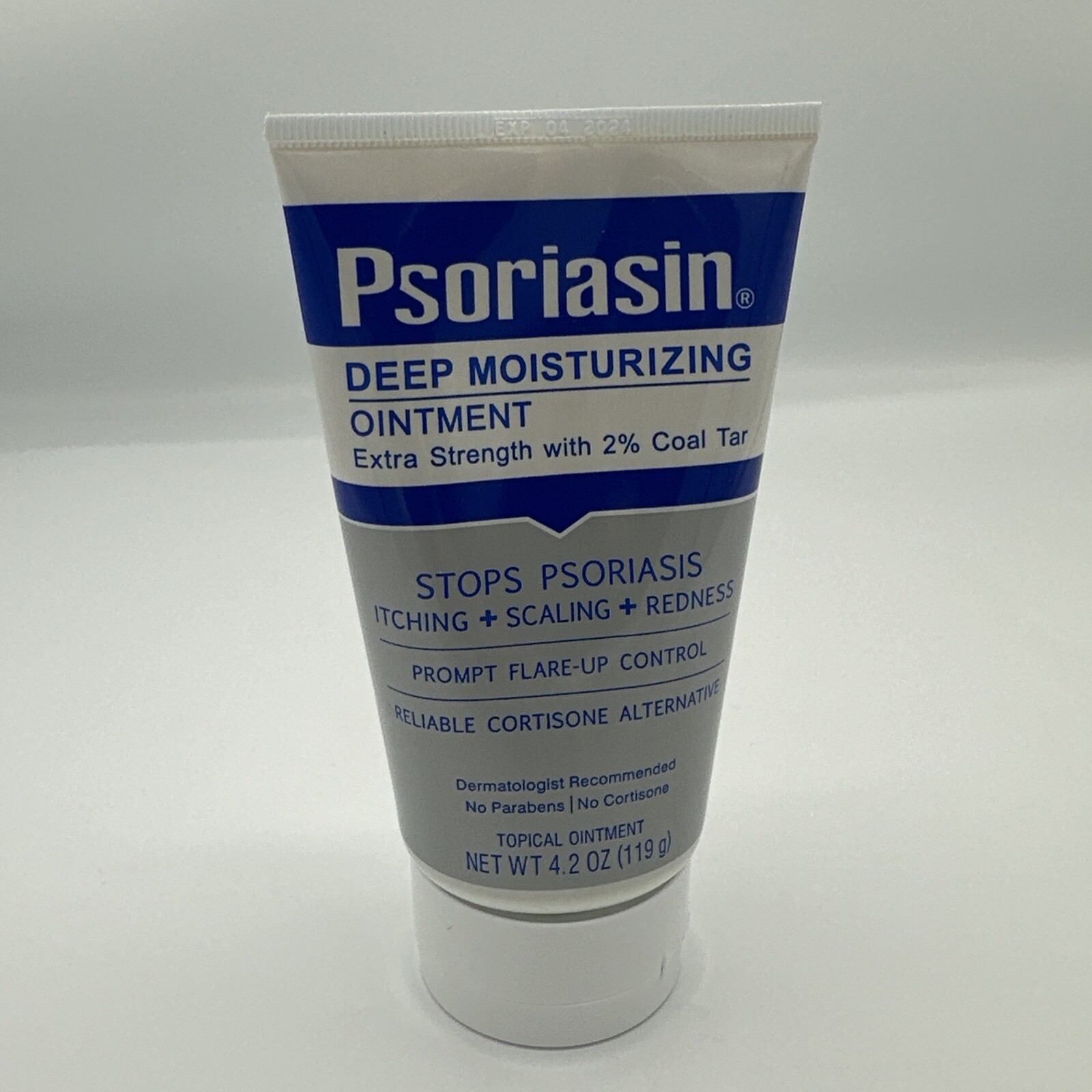 Psoriasin Deep Moisturizing Ointment Coal Tar Extra Strength - 4.2 oz ...