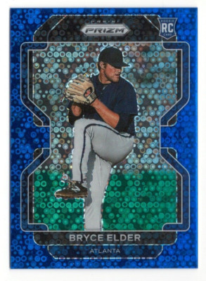 Bryce Elder 2022 Panini Prizm Prizms Blue Donut Circles /199 #77 Rookie ...