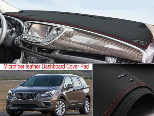 Leather Dash Mat Dashboard Cover Dashmat Inner Pad For Buick Envision ...