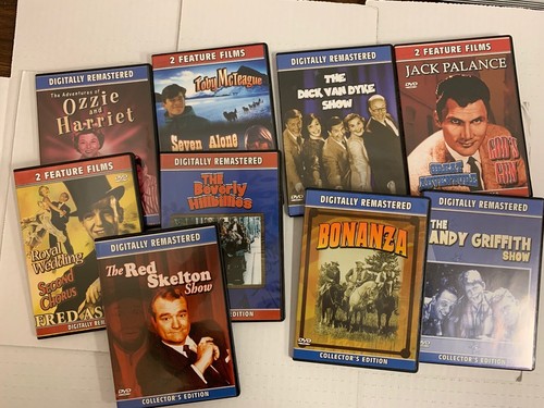 lot of 7 digitally remastered classics, treasure box collection ...