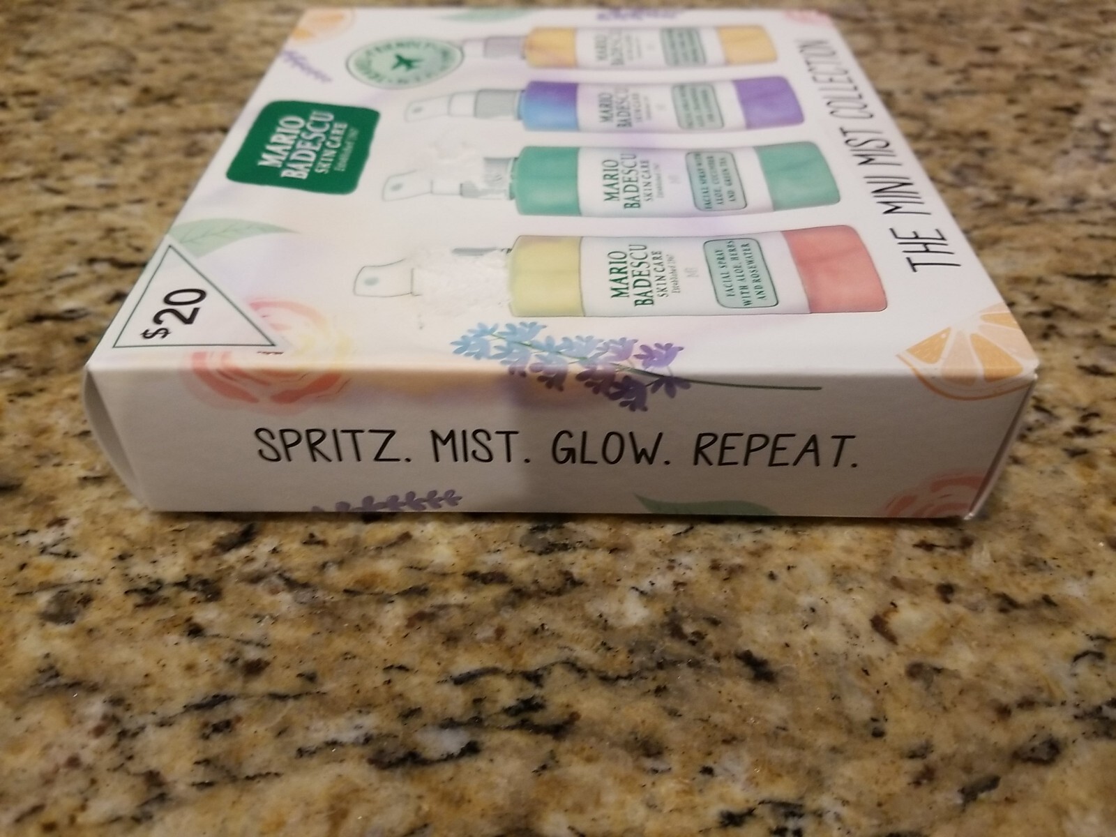 Mario Badescu Skincare The Mini Mist Collection Facial Spray Set of 4 ...