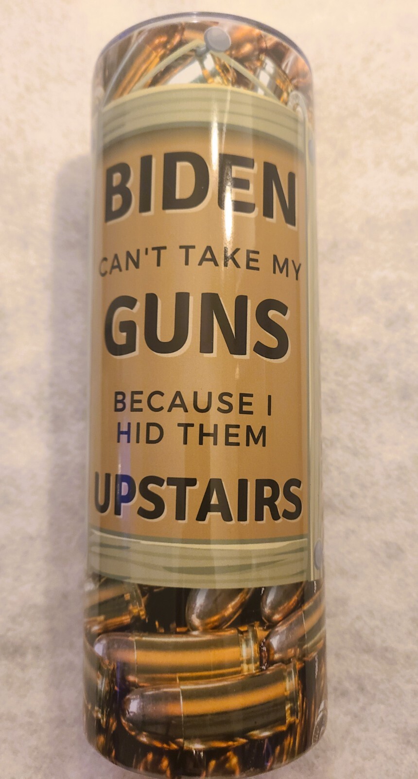 20oz. Stainless Steel Tumbler Biden Can't Take My Guns | eBay