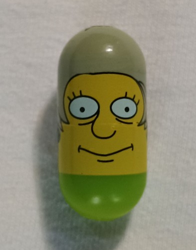 VINTAGE SPIN MASTER 2004 THE SIMPSONS MIGHTY BEANZ NUMBER 13 EDNA ...