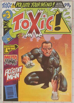 Toxic! Comic No. 3 April 11, 1991 | eBay