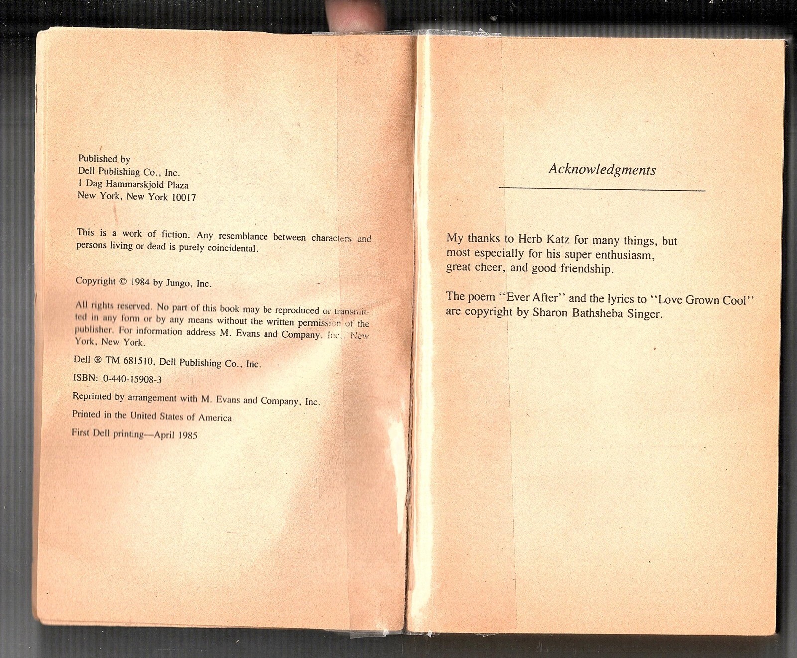 The Movie Set By JUNE FLAUM SINGER, 1984/1985, Paperback Book | eBay