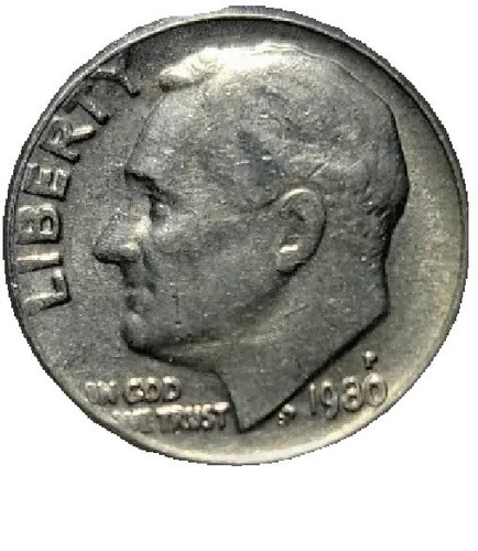 1980 d Roosevelt dime edge error/“us” missing on pluribus/XF | eBay