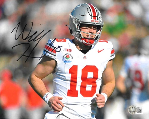 STEELERS WILL HOWARD HAND SIGNED OHIO STATE BUCKEYES 8X10 PHOTO W ...