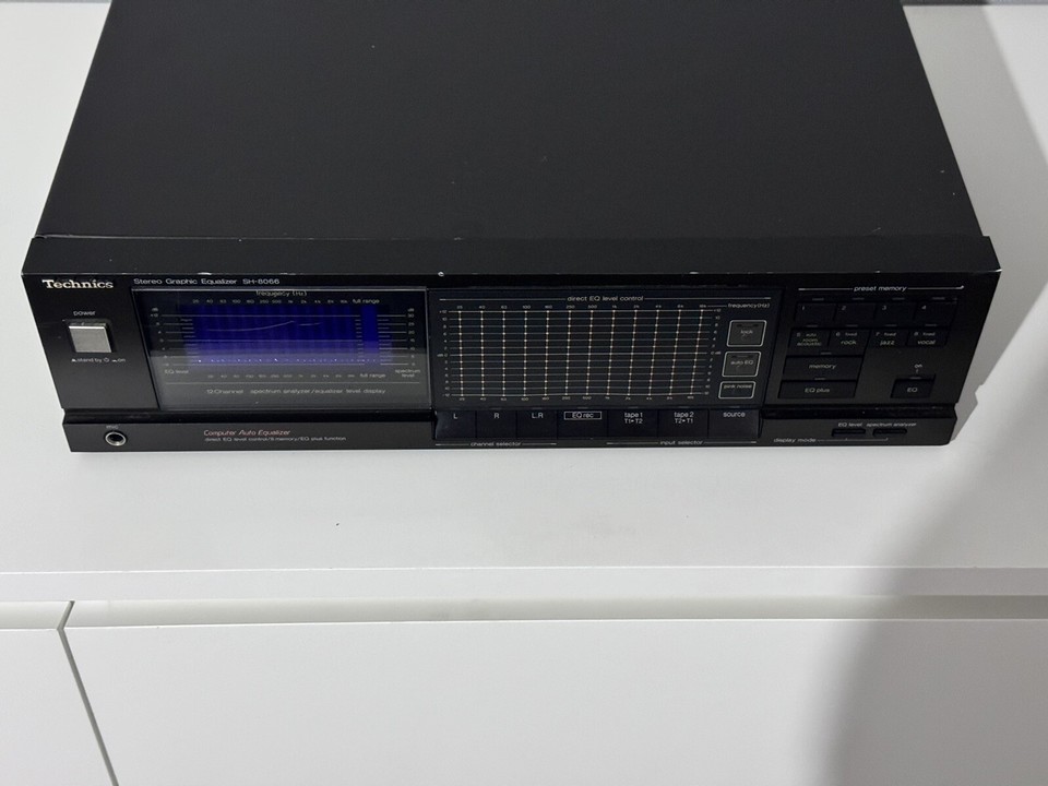 Technics SH-8066 Stereo 12 Band Spectrum Graphic Equalizer HiFi ...