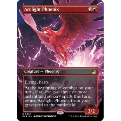 Arclight Phoenix (borderless) X4 M/NM Magic MTG Ravnica Remastered | eBay