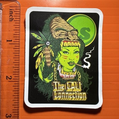 The Cali Connection Sticker Cannabis Weed Marijuana | eBay