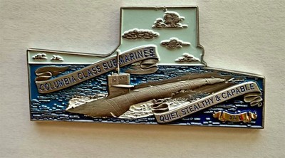 USS Groton SSBN-828 US Navy submarine challenge coin Columbia class | eBay