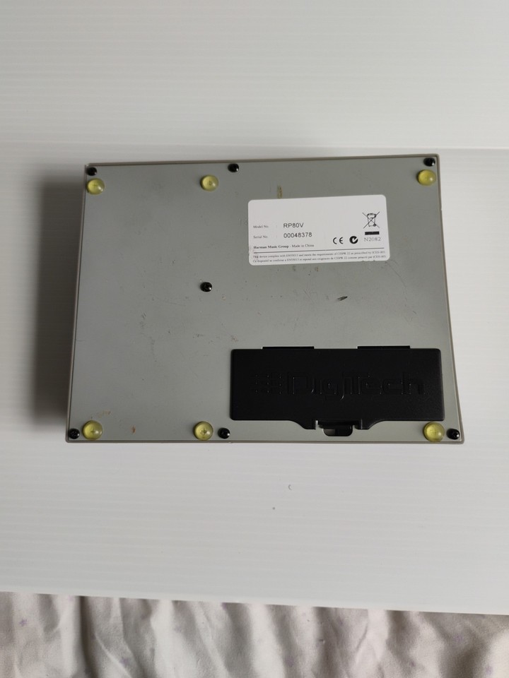 DigiTech RP80 Multi Effects Modeling Guitar Pedal No Power Adapter | eBay