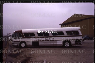 CREW TRANSIT. GM COACH PD4106 BUS. LAX (CA). Original Slide 1974. | eBay