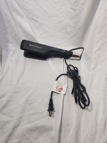 Sam Villa Pro Results Double-Barrel Hair Waver Iron with Variable Temp ...