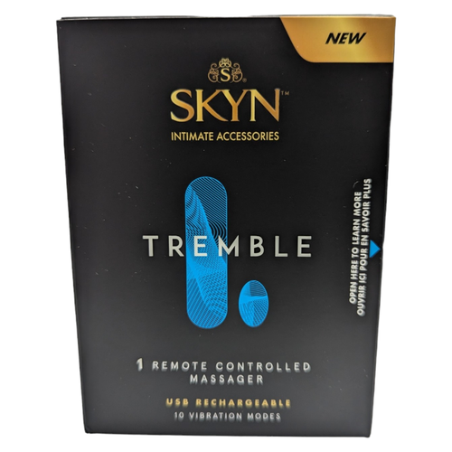 SKYN Tremble Remote Controlled Discreet Massager USB Rechargeable ...