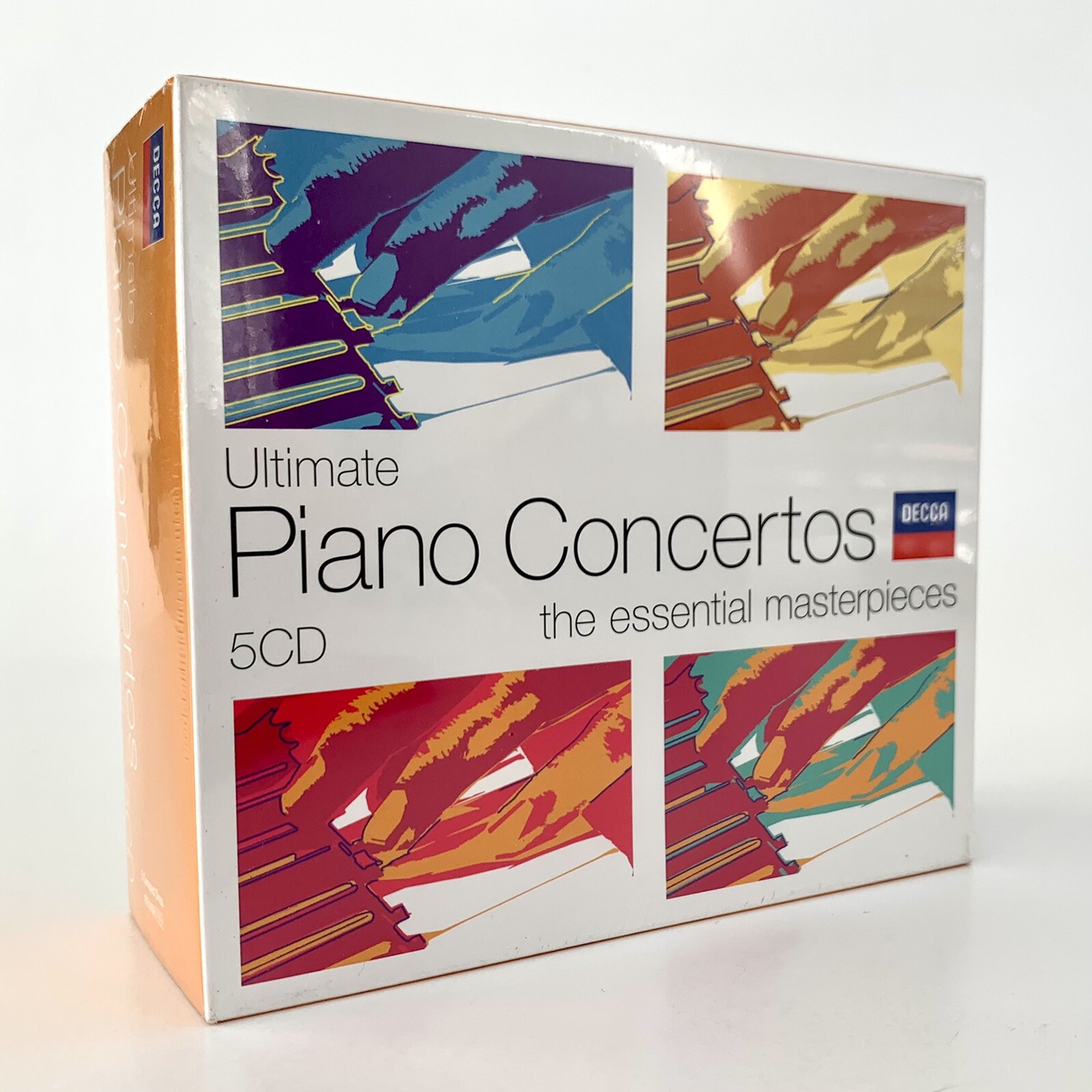 Ultimate Piano Concertos Essential Masterpieces [Decca 5 CD Box Set ...