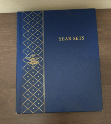 Whitman Year Sets - Vintage Coin Album #9432 - Holds 8 sets of 5 Coins ...