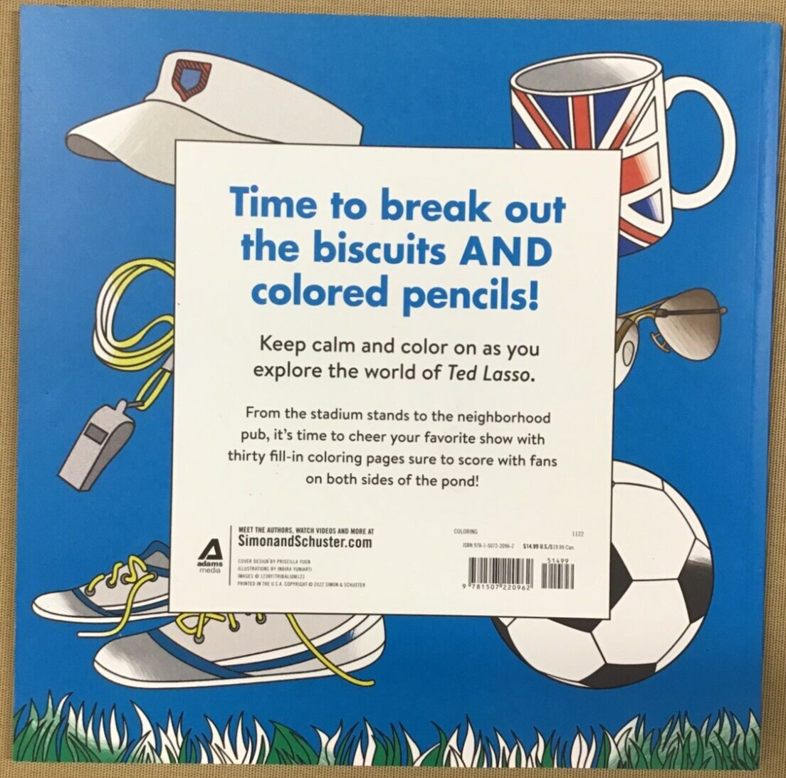 Unofficial Ted Lasso Coloring Book by Indira Yuniarti (2022, Trade ...