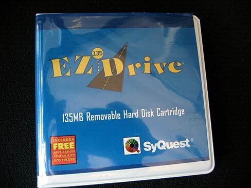 Syquest EZ Drive 135MB Recording Disc Catridge for Vintage Computer ...