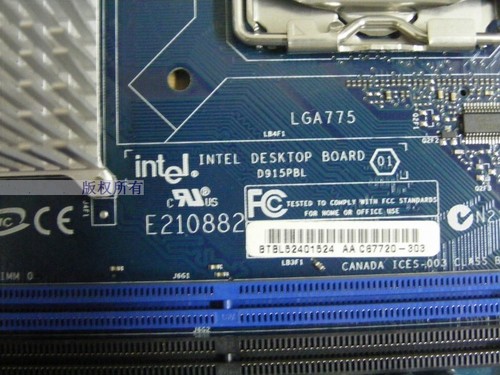 1PC Used Intel D915PBL 915P industrial motherboard | eBay