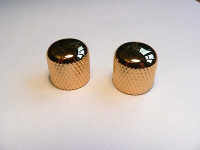 Gold tone & volume domed knobs for Telecaster Tele guitar knob 6mm ...