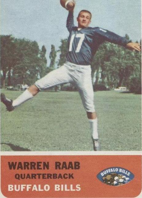 1962 Fleer - Warren Rabb #22 (RC) for sale online | eBay