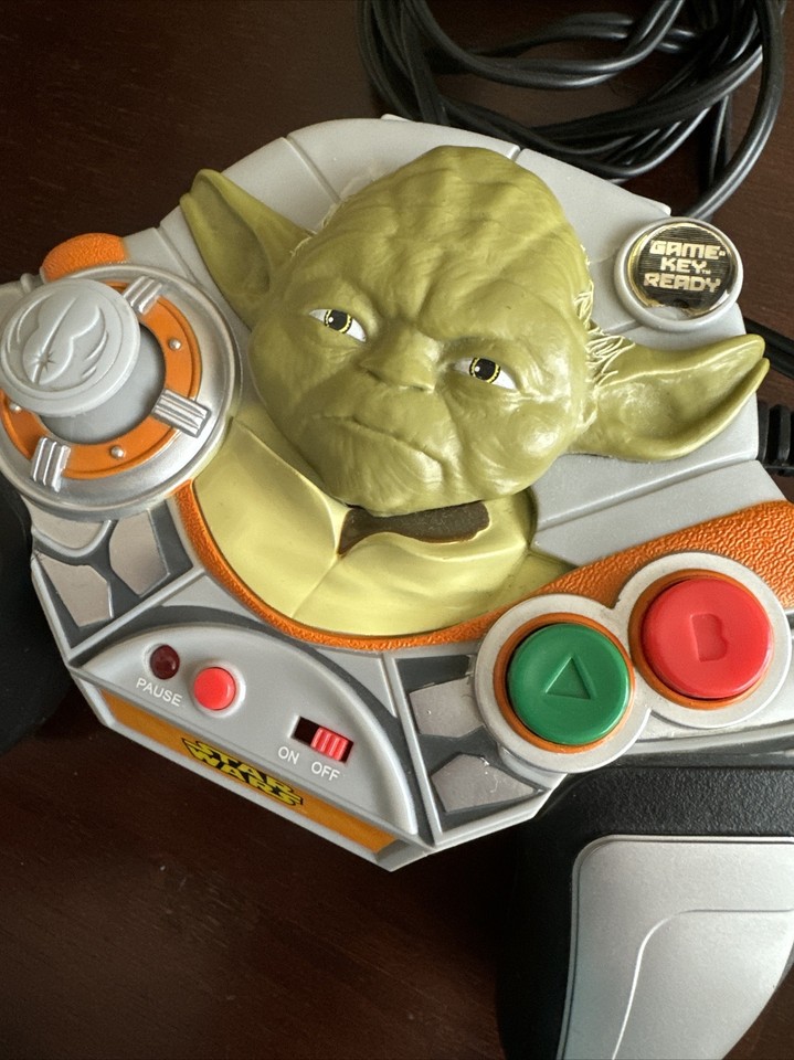 Jakks Pacific Star Wars Yoda Game Key Ready 2005 Plug n Play TV Video ...