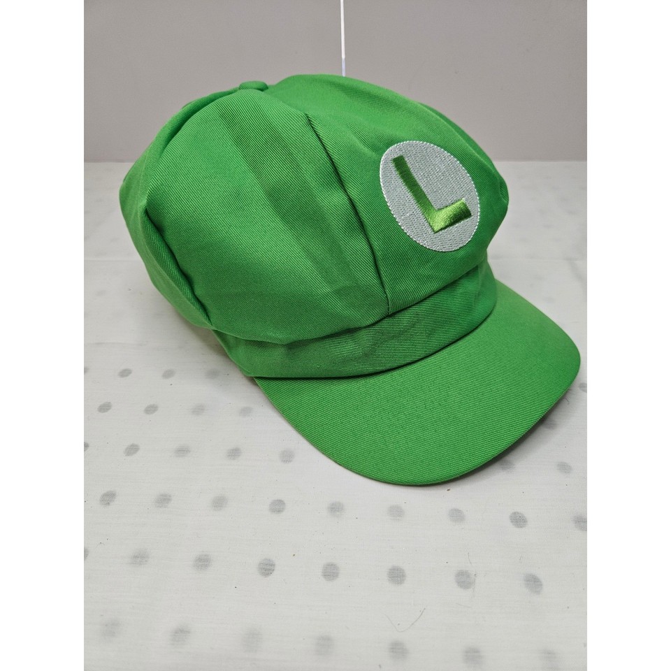 Luigi Hat Green Baseball Cap Cosplay Costume Accessory | eBay UK