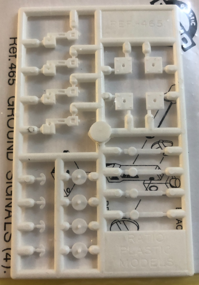 RATIO TRACKSIDE PLASTIC MODELS REF.465 OO GAUGE GROUND SIGNALS KIT ...