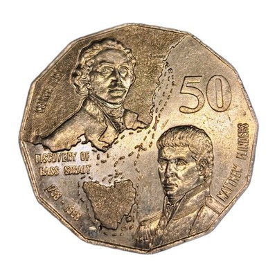 1998 50 CENT COIN - DISCOVERY OF BASS STRAIT 1798 Mint condition | eBay ...
