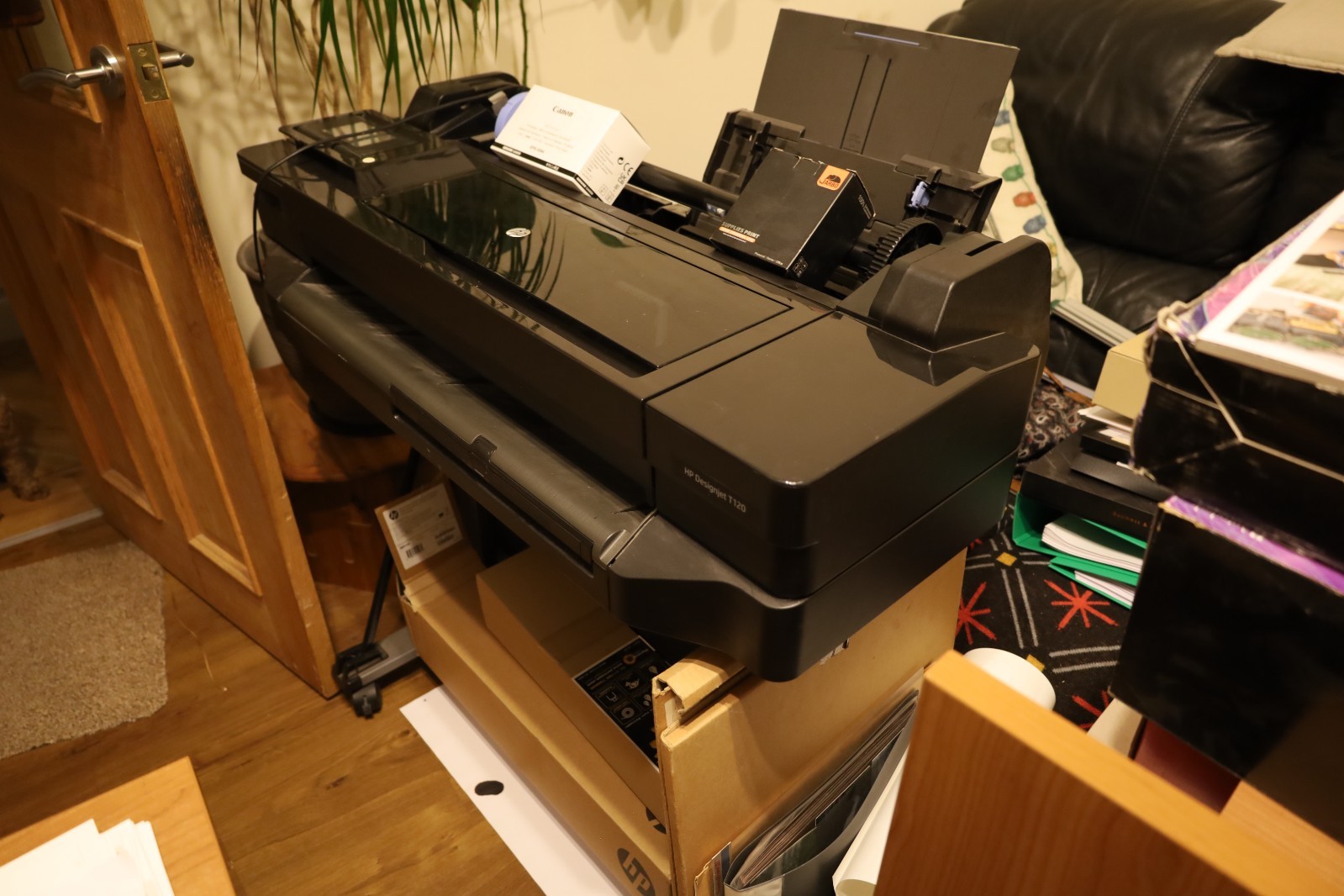 HP DesignJet T120 24" A1 plotter Large Format Printer CAD | eBay UK