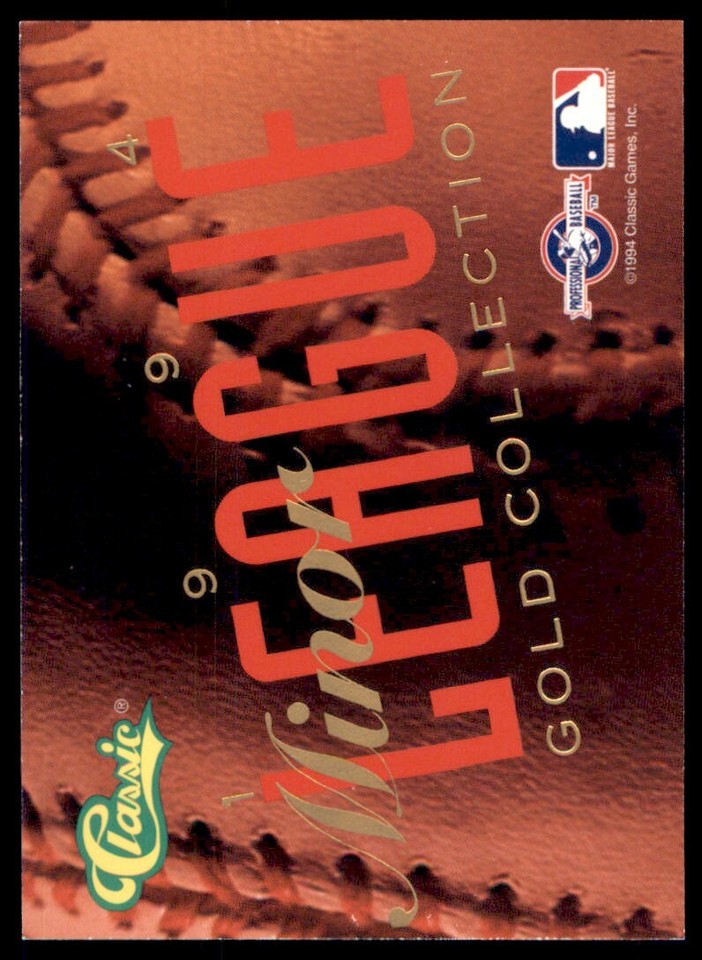 1994 Classic Best Gold Rookie Express Scott Christman Sarasota White ...