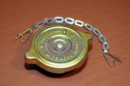 Willys CJ2A M38 M38A1 MB Jeep Radiator Cap. New Production. Military ...