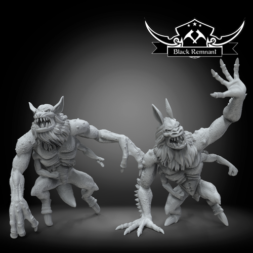 Cave monsters (2) Star Wars Legion Scale/Roleplay resin miniatures BR ...