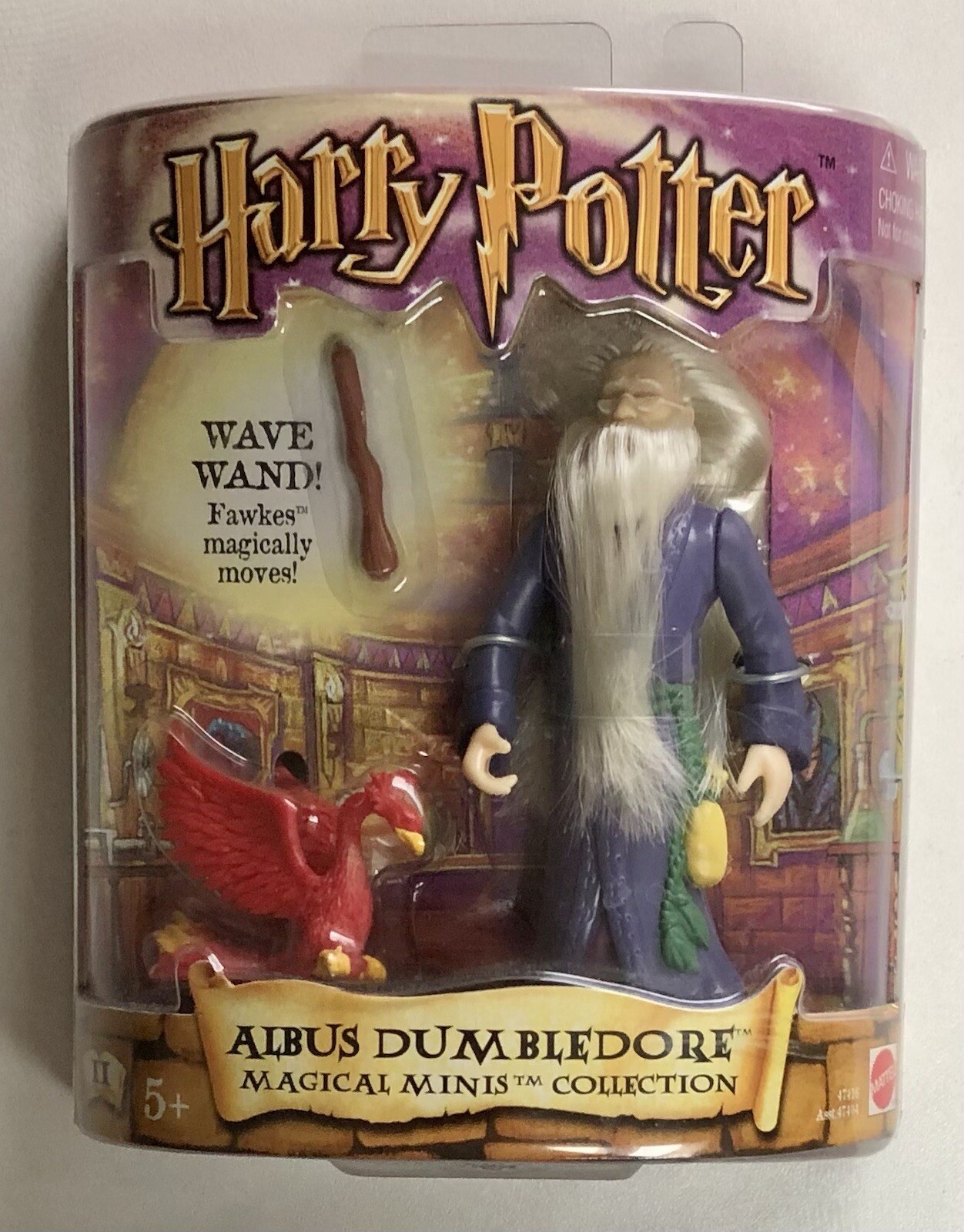 2001 Mattel Harry Potter Albus Dumbledore Magical Minis Collection ...